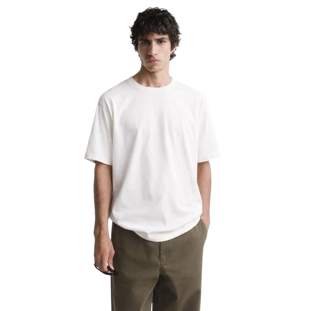 Mens Jarsey Round Neck T-Shirt (A-3410) - LEMON DENIM